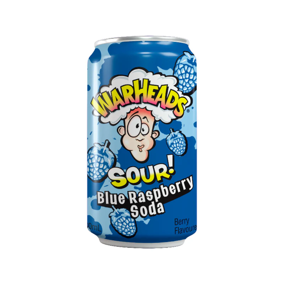 Warheads Blue Raspberry Sour Soda (12x330ml) – Scalable Rockets GmbH