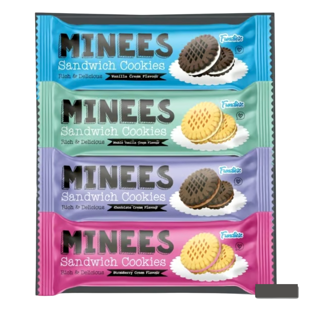 Fundiez Minees Sandwich Cookies (192x30g) – Scalable Rockets GmbH